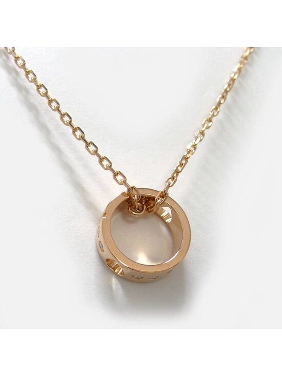 Gucci | Jewelry | Gucci Necklace Icon Amor 8k Pink Gold Diamond | Poshmark